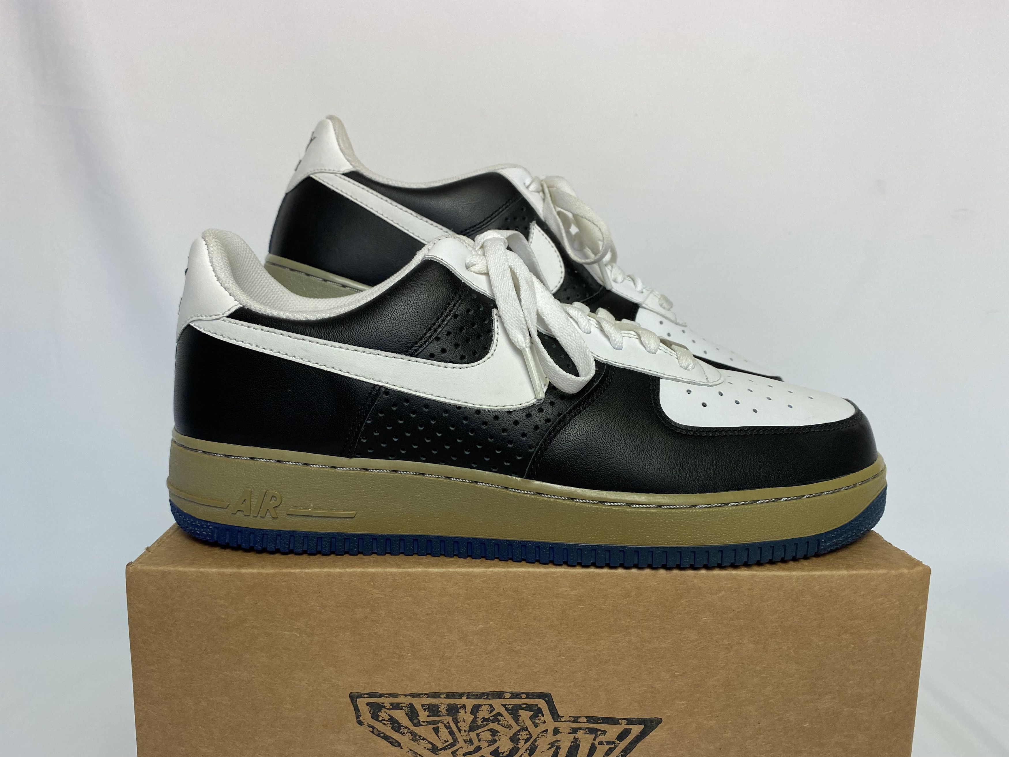 Nike Nike Air Force 1 '07 White Black Grey Mens 11.5 315122-191 | Grailed