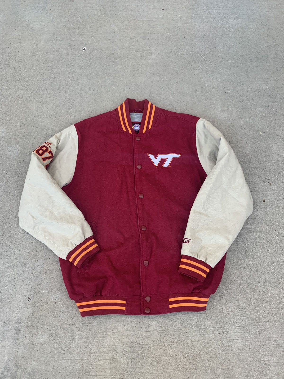Collegiate × Vintage Vintage 90’s Virginia Tech Varsity Jacket | Grailed