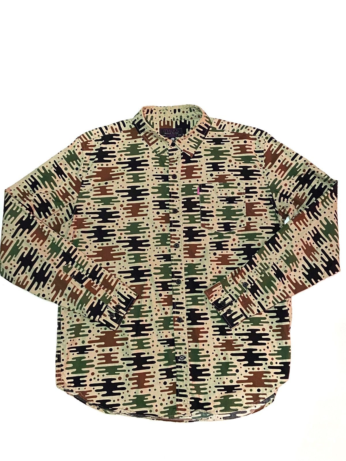Mishka Mishka NYC MNWKA Camouflage Shirt | Grailed