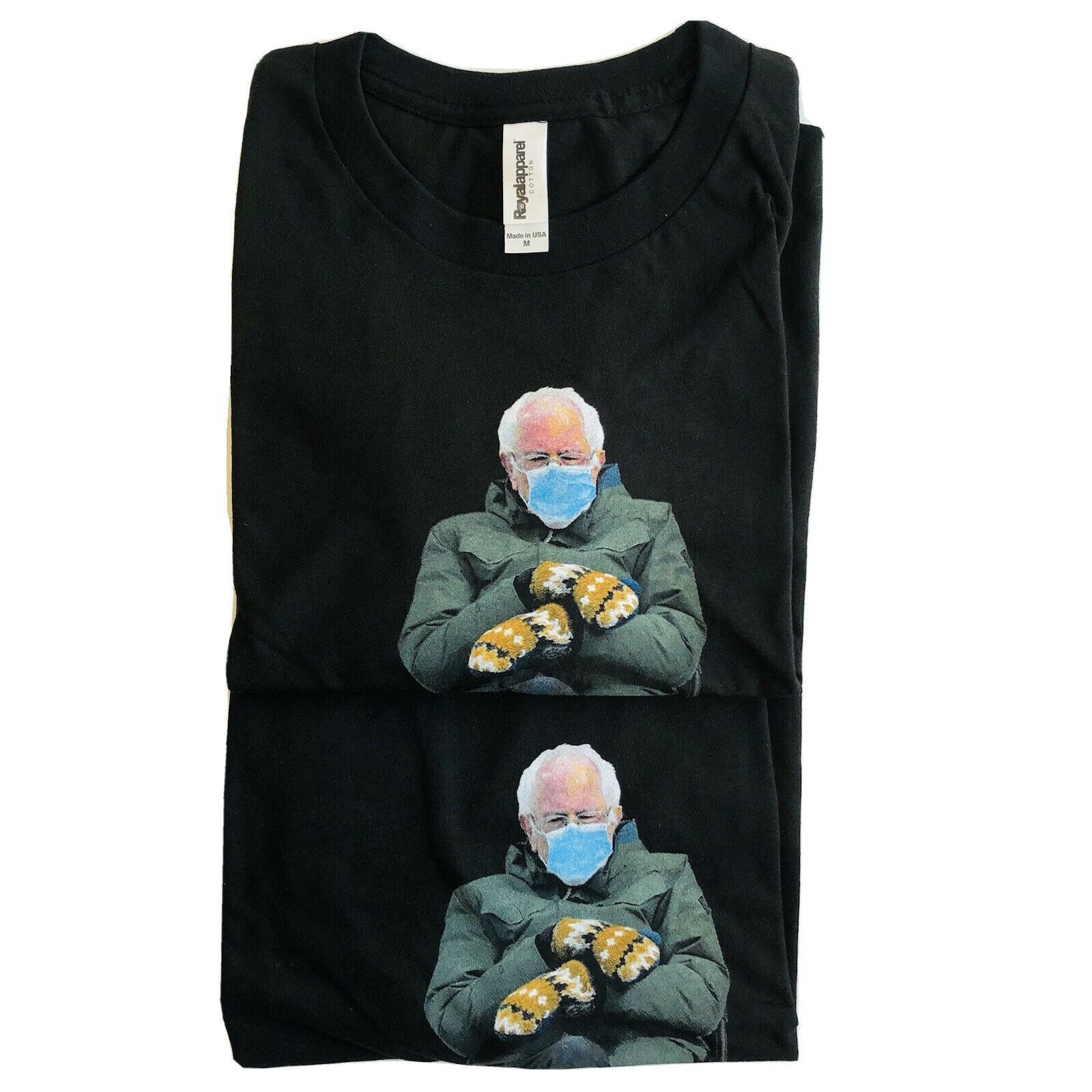 Vintage Official Bernie Sander Gloves Meme Inauguration Obama Shirt ...