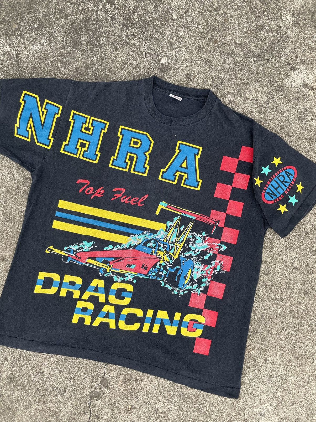 Vintage Vintage nascar graphic Tee | Grailed