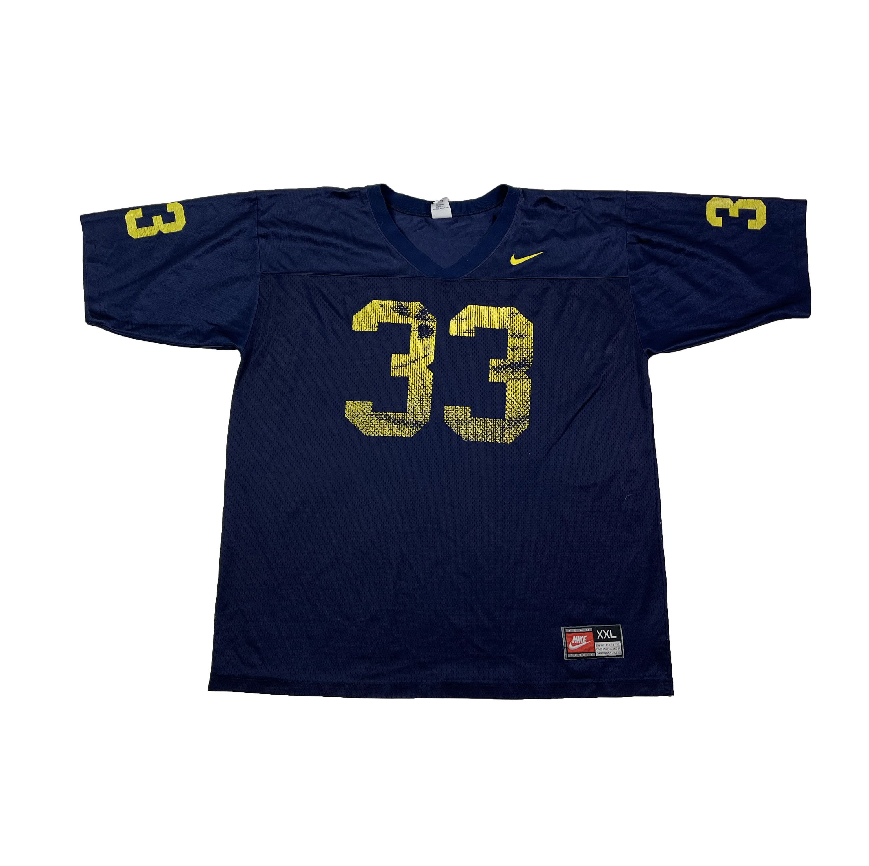 Nike × Streetwear Nike Team Blue & Yellow #33 Jersey | Grailed