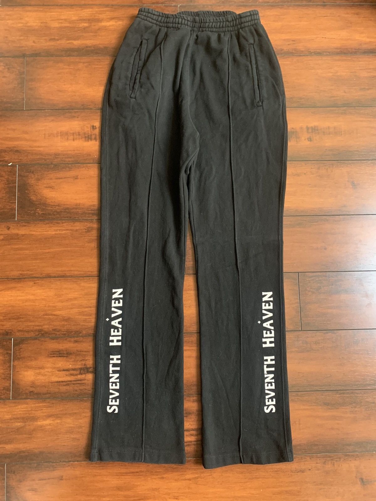 Seventh Heaven Seventh heaven logo sweatpants | Grailed