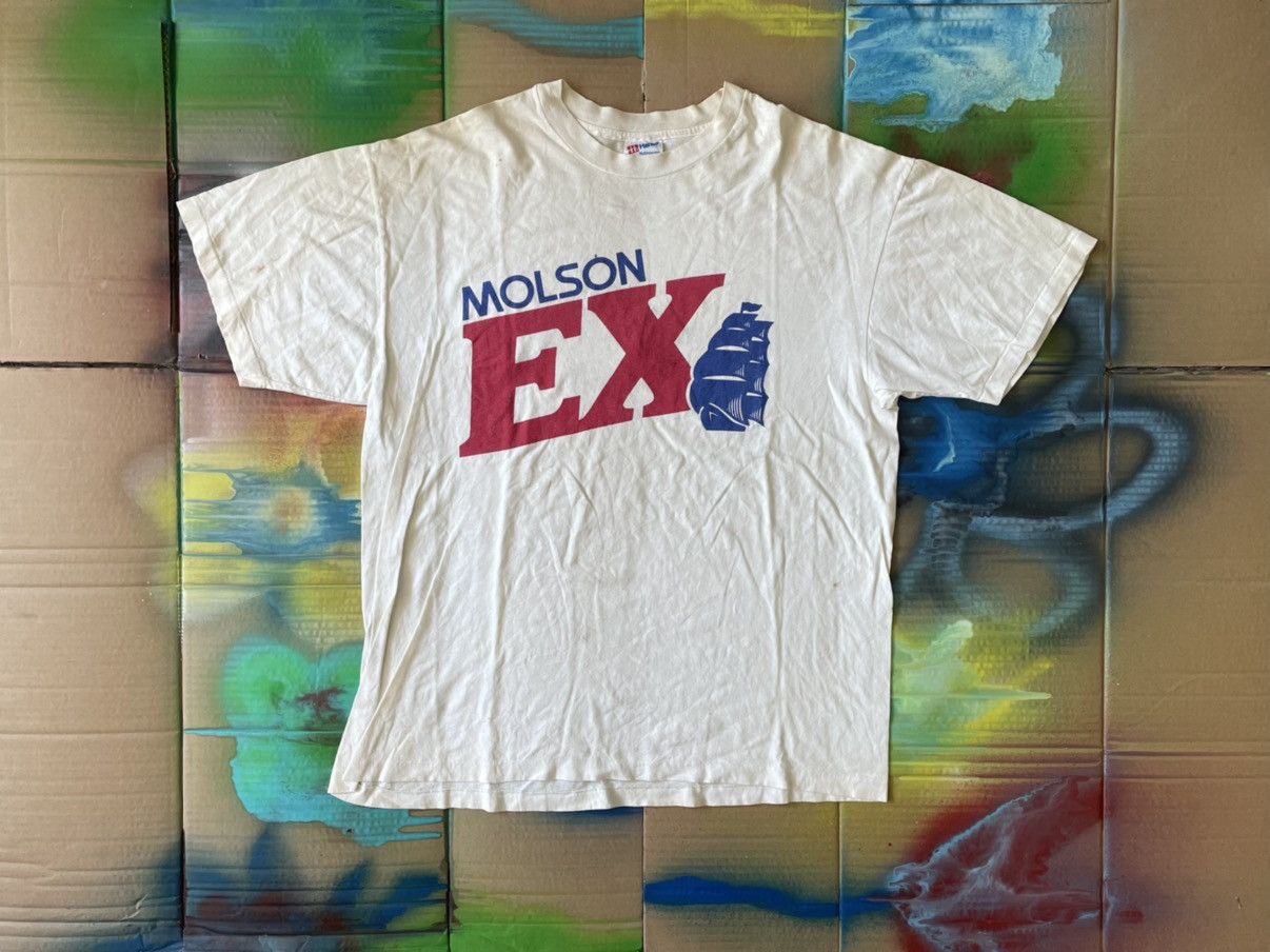 Vintage Vintage Molson Ex Tee | Grailed
