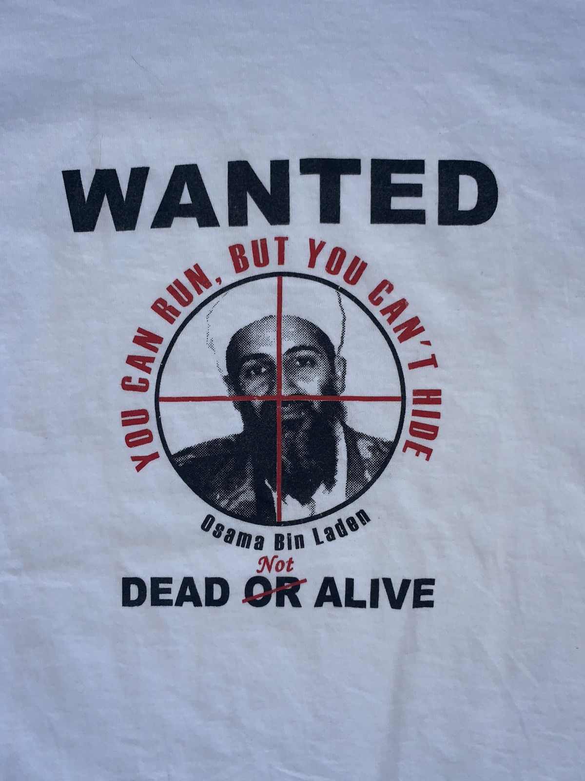 Streetwear × Vintage Vintage 2001 Osama Bin Laden T-shirt | Grailed
