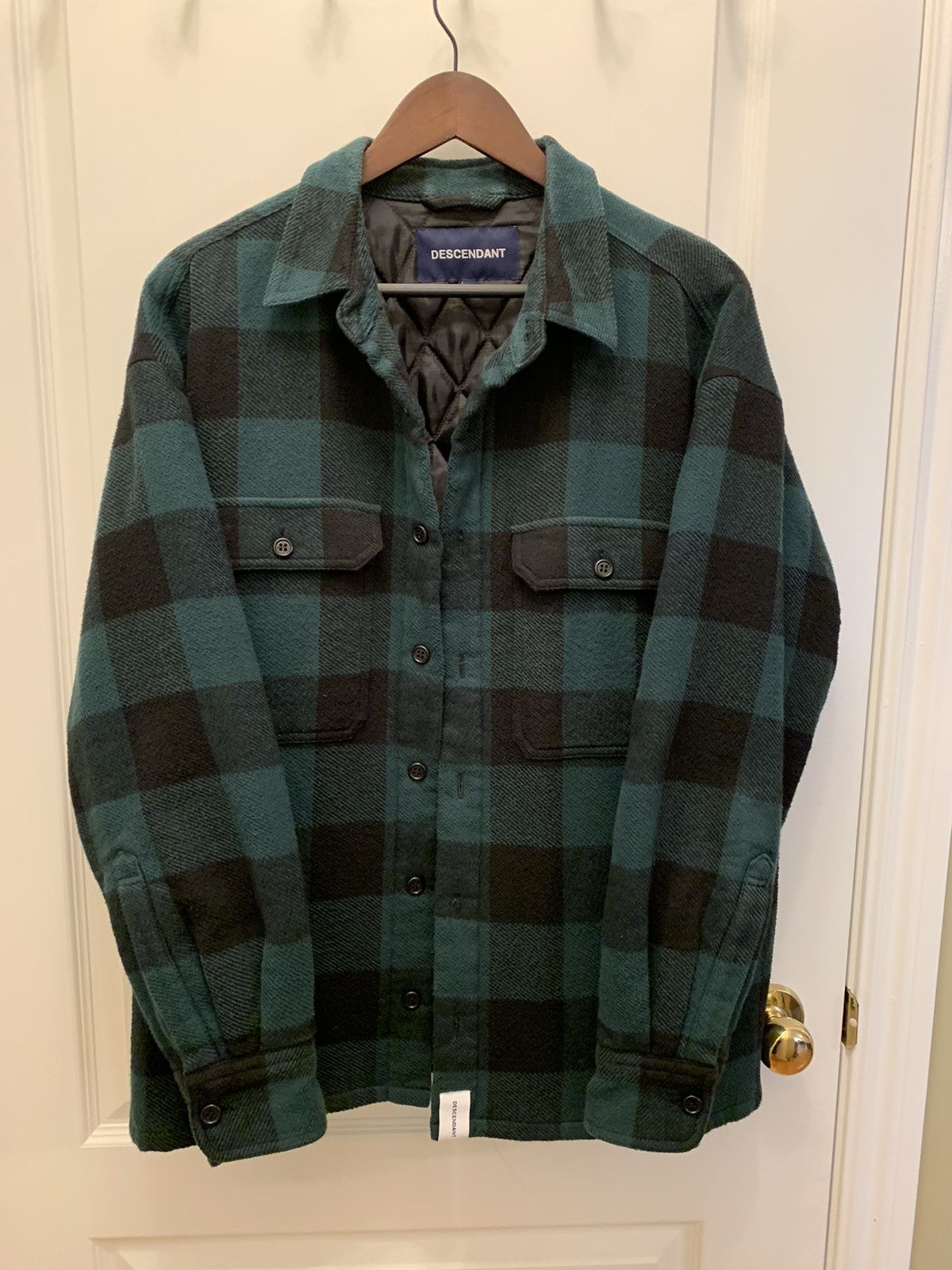 Descendant Descendant Japanese Quilted Shirt Jacket | Grailed
