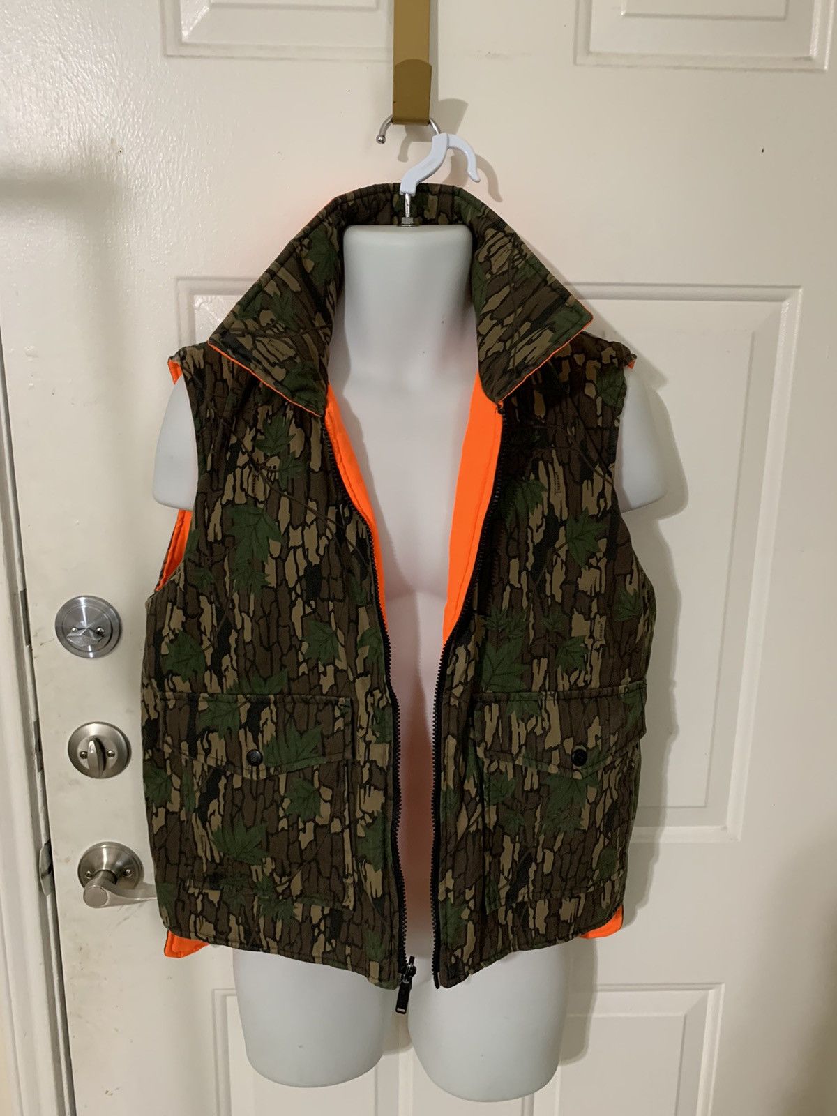 Vintage × Winchester TreBark Camo Reversible Hunting Vest | Grailed