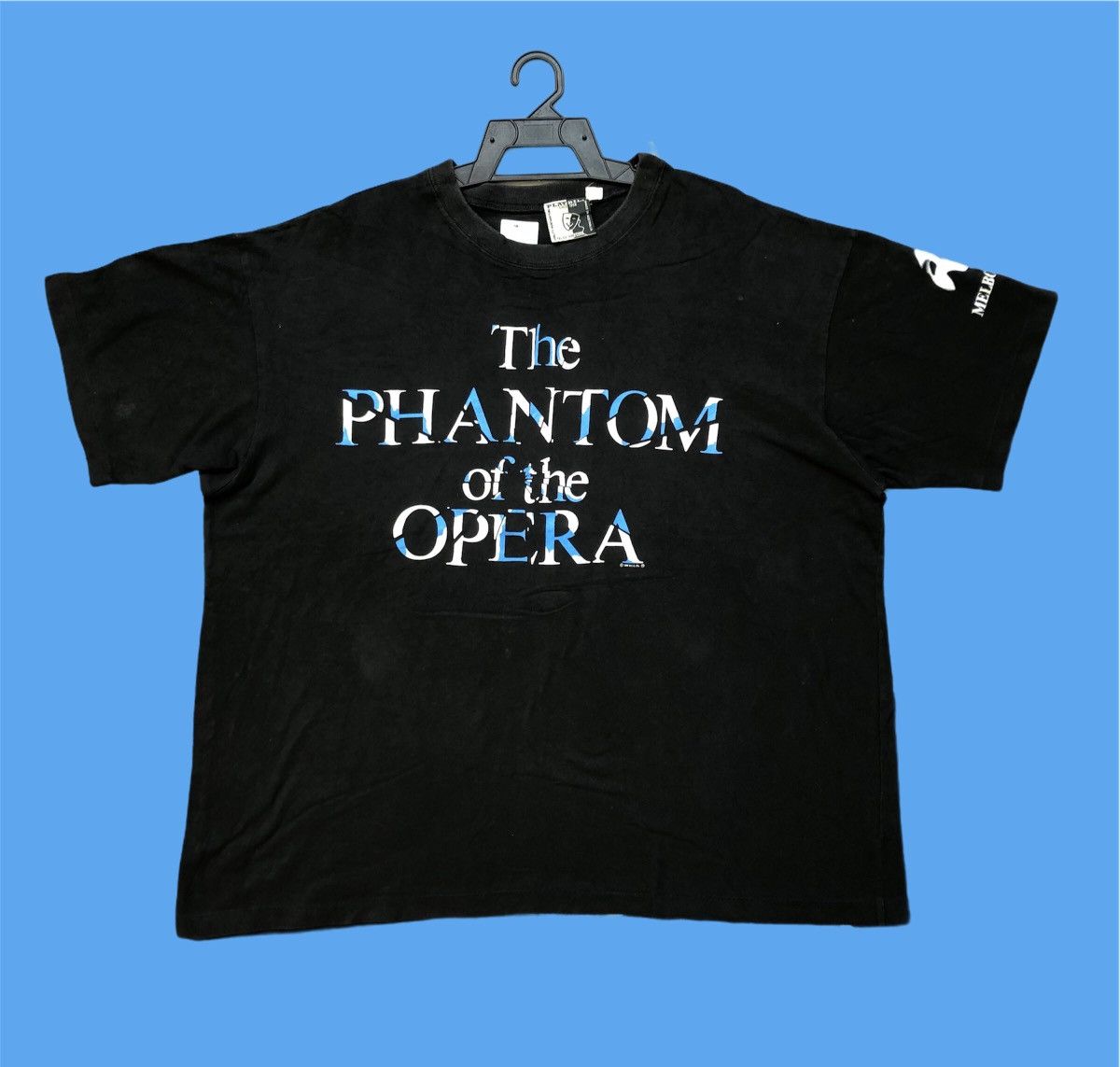Movie × Vintage Vintage 90s The Phantom of the Opera T shirt Big Size ...
