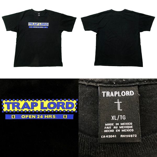 Trap Lord ASAP Ferg Trap Lord Open 24 HRS Tee | Grailed