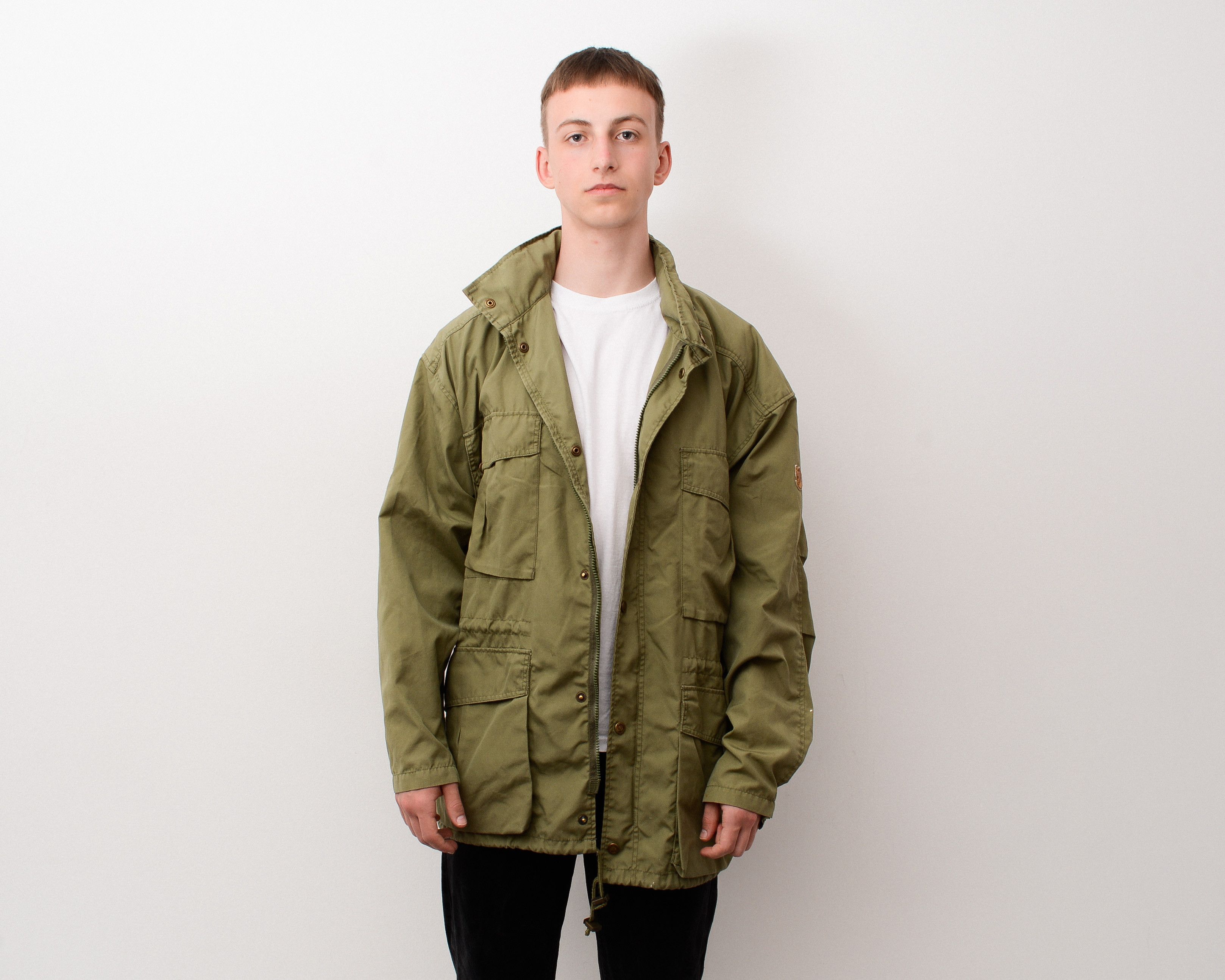 Fjallraven × Vintage FJALLRAVEN Telemark Jacket 80's XL Green Field ...