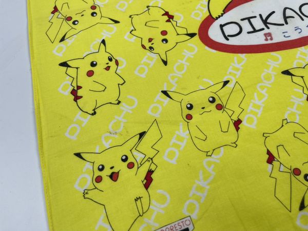Movie pikachu bandana handkerchief neckerchief | Grailed