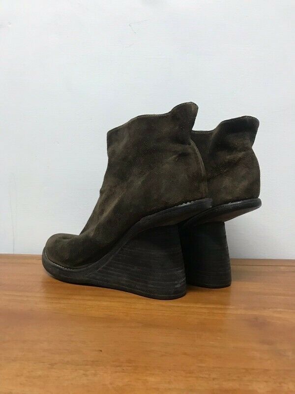 Guidi Reverse Leather Wedge Boot | Grailed