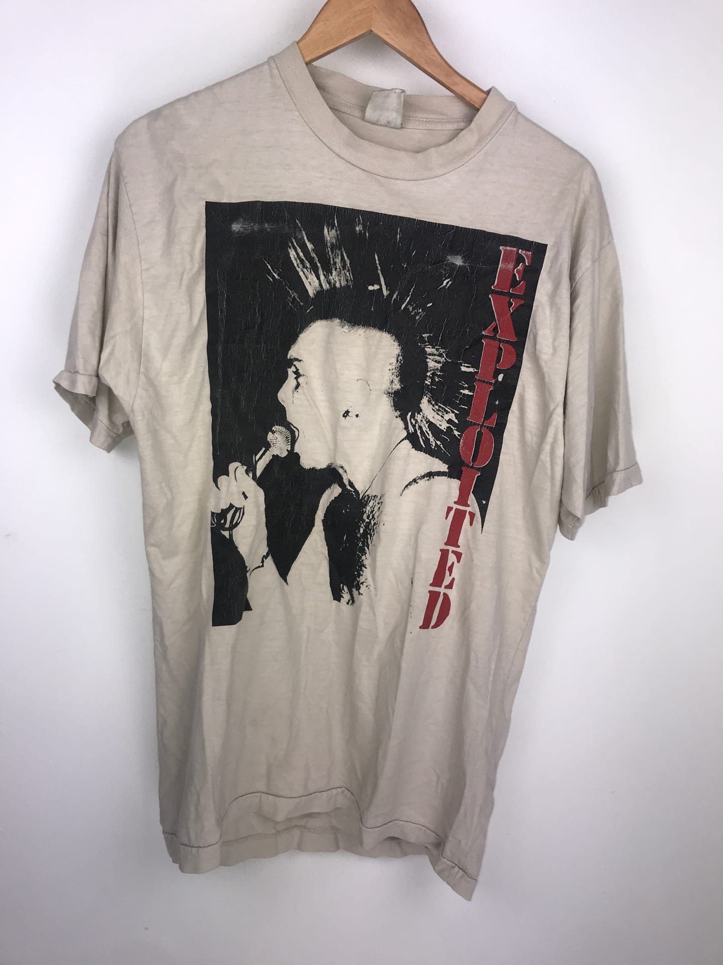 Band Tees × Rock Tees × Vintage Vintage 90’s The Exploited T-Shirt ...