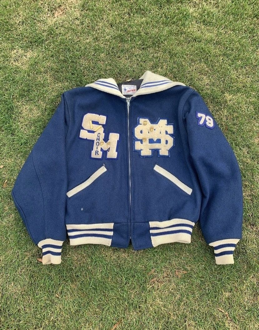 Vintage Vintage 70s Cheerleading Varsity Jacket | Grailed