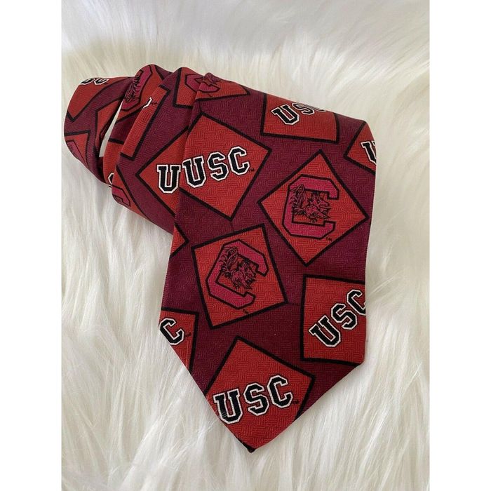 Custom Merge Left University Of South Carolina USC Gamecocks Tie | Grailed