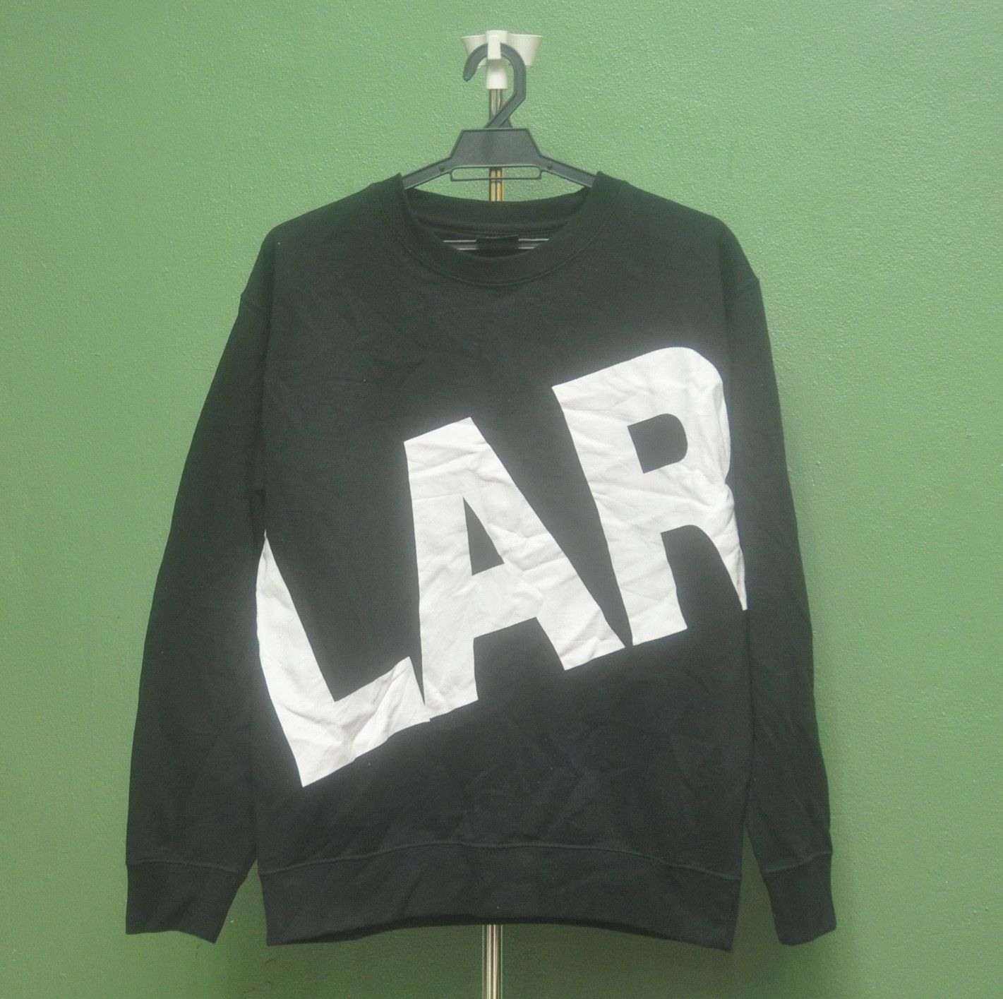 Vintage Vintage Larkins Big Logo Black Travis Scott Fashion Style | Grailed