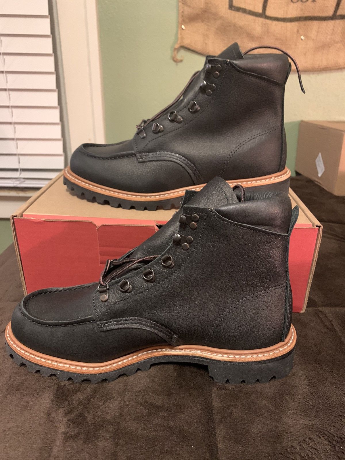 Red Wing *New* Red Wing Sawmill 2932 UNRELEASED Black Oil Slick 9.5 ...