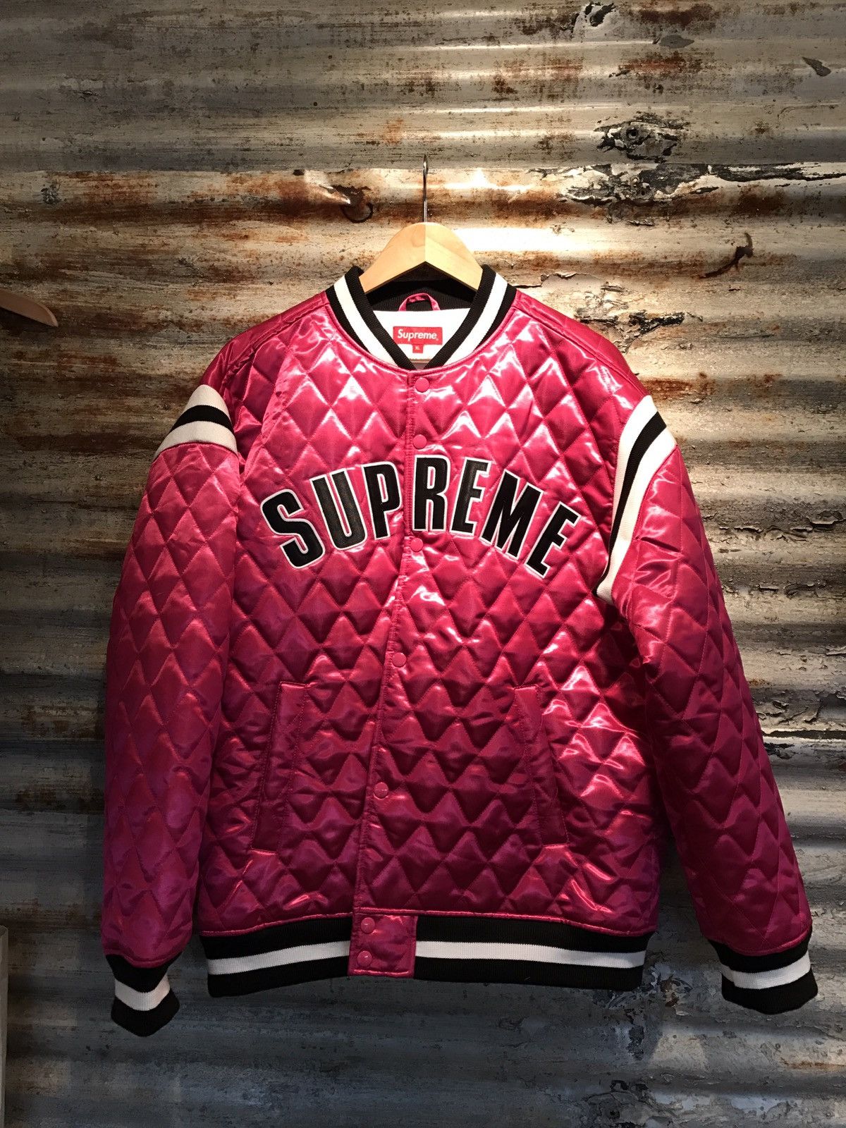 Supreme Pink Bomber | Grailed