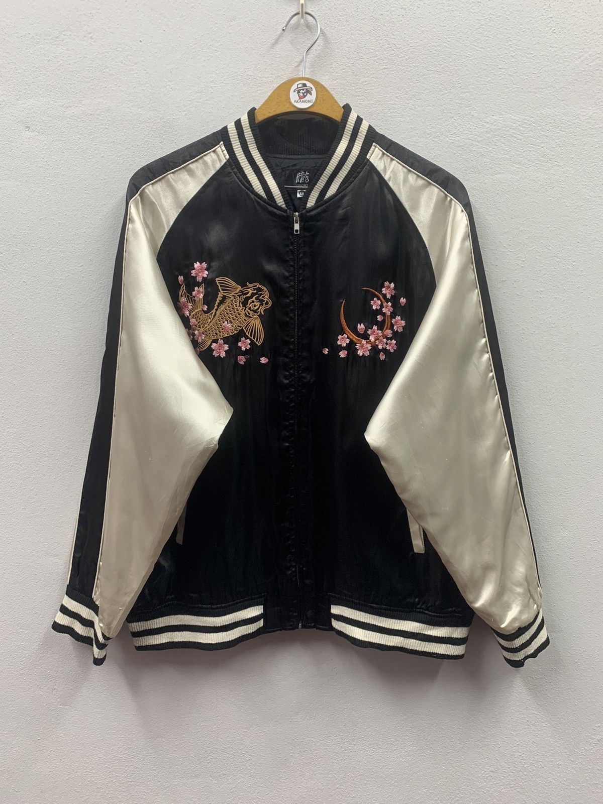 Japanese Brand × Sukajan Souvenir Jacket × Vintage Vintage Japanese ...