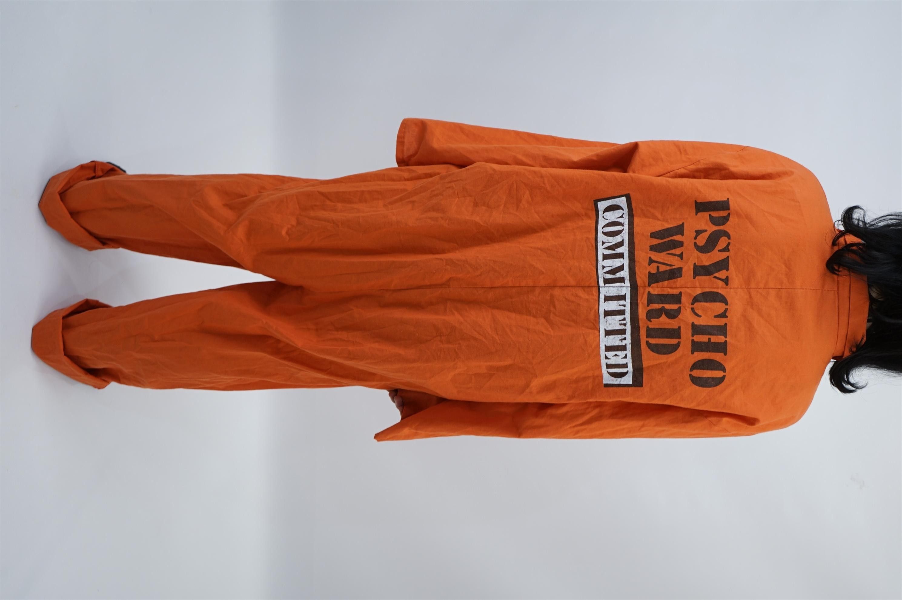 Other × Vintage 90s Psycho Ward Alcatraz Overall | Grailed