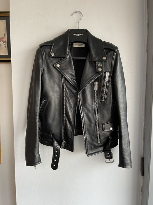 Saint Laurent Paris SLP FW13 1/1 CAMPAIGN SAMPLE L17 Leather Moto ...