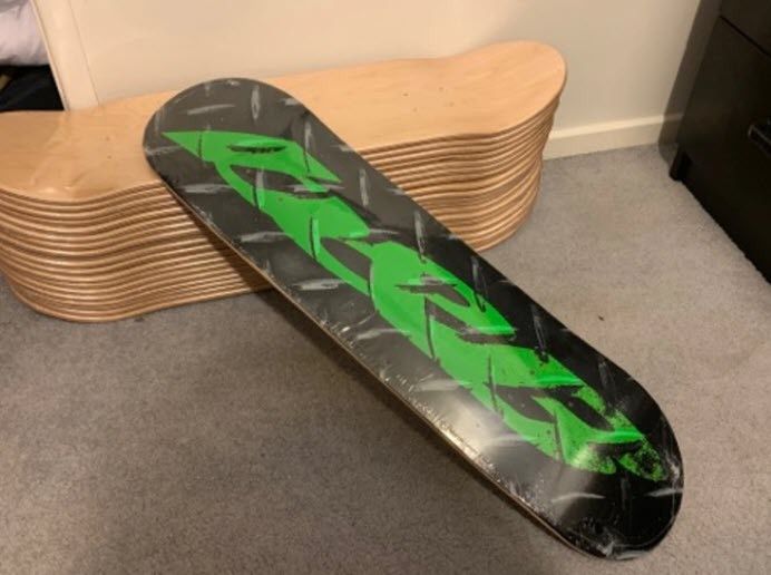Rap Tees Post Malone Skateboard Deck | Grailed