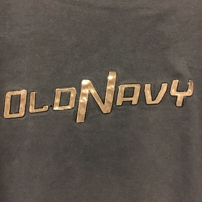 Vintage vintage y2k,rave,cyber reflective Old Navy shirt | Grailed