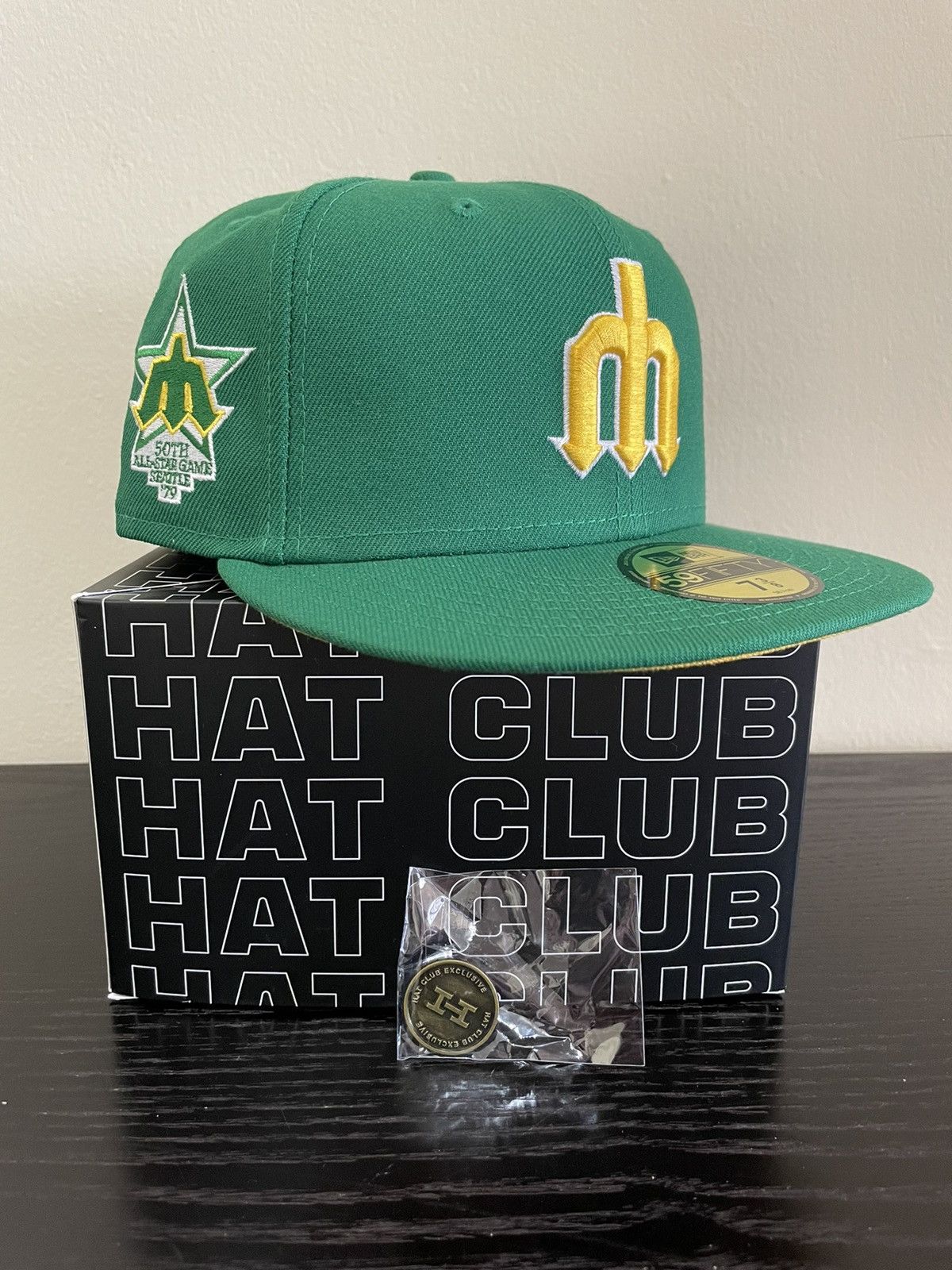 Hat Club × MLB × New Era 7 3/8 Hat Club Seattle Mariners x SuperSonics ...