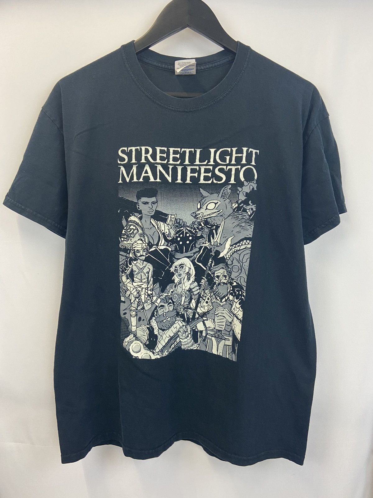 Band Tees × Vintage Streetlight manifesto graphic concert tour merch ...