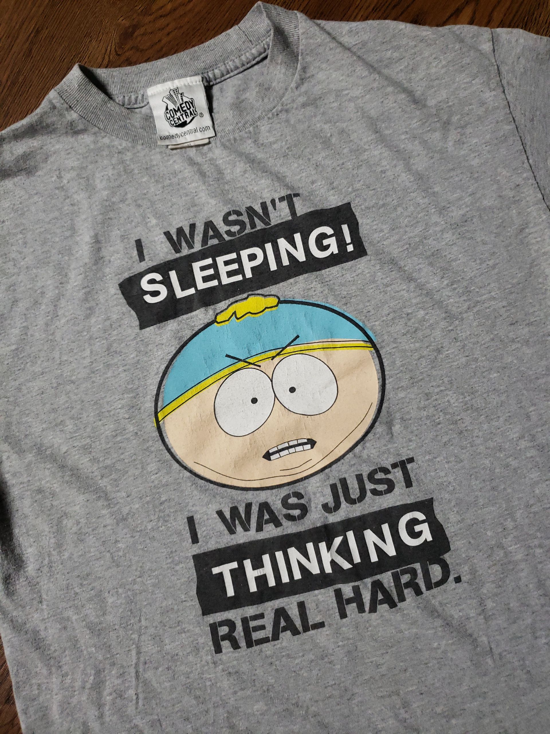 Vintage 2005 South Park Cartman Sleeping Thinking M T-Shirt | Grailed