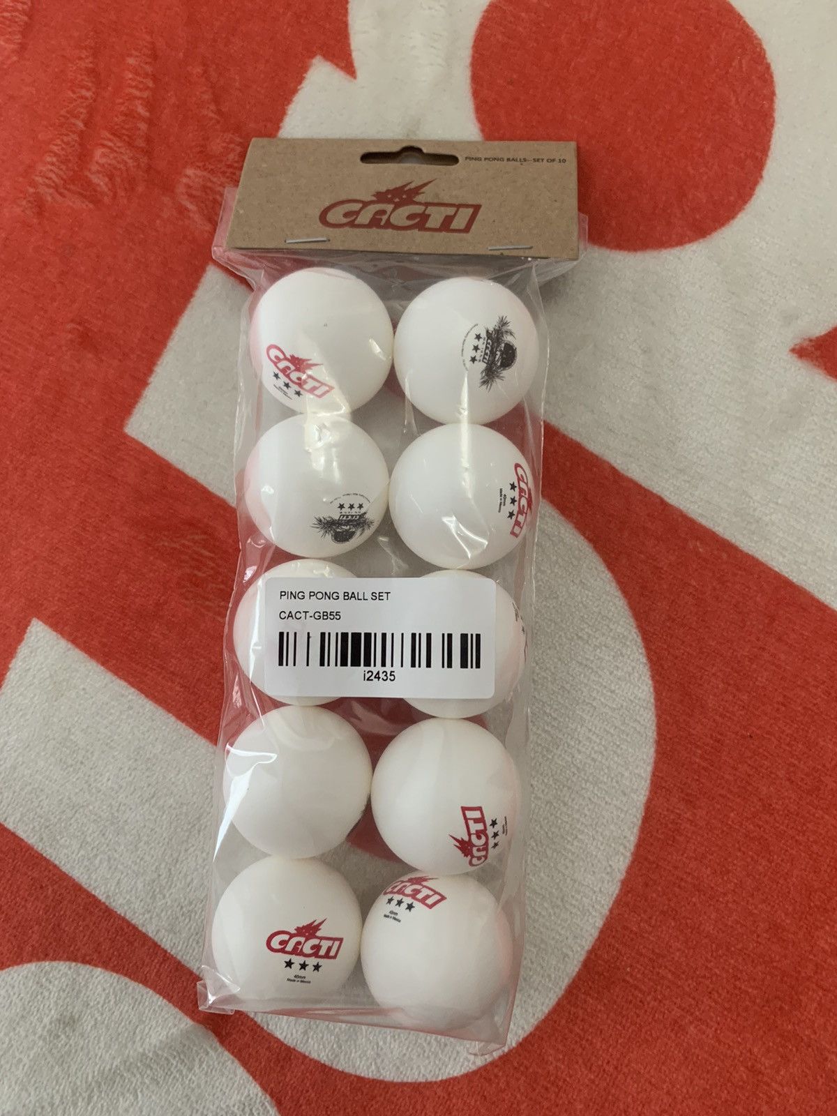 Travis Scott CACTI Travis Scott Ping Pong Balls | Grailed