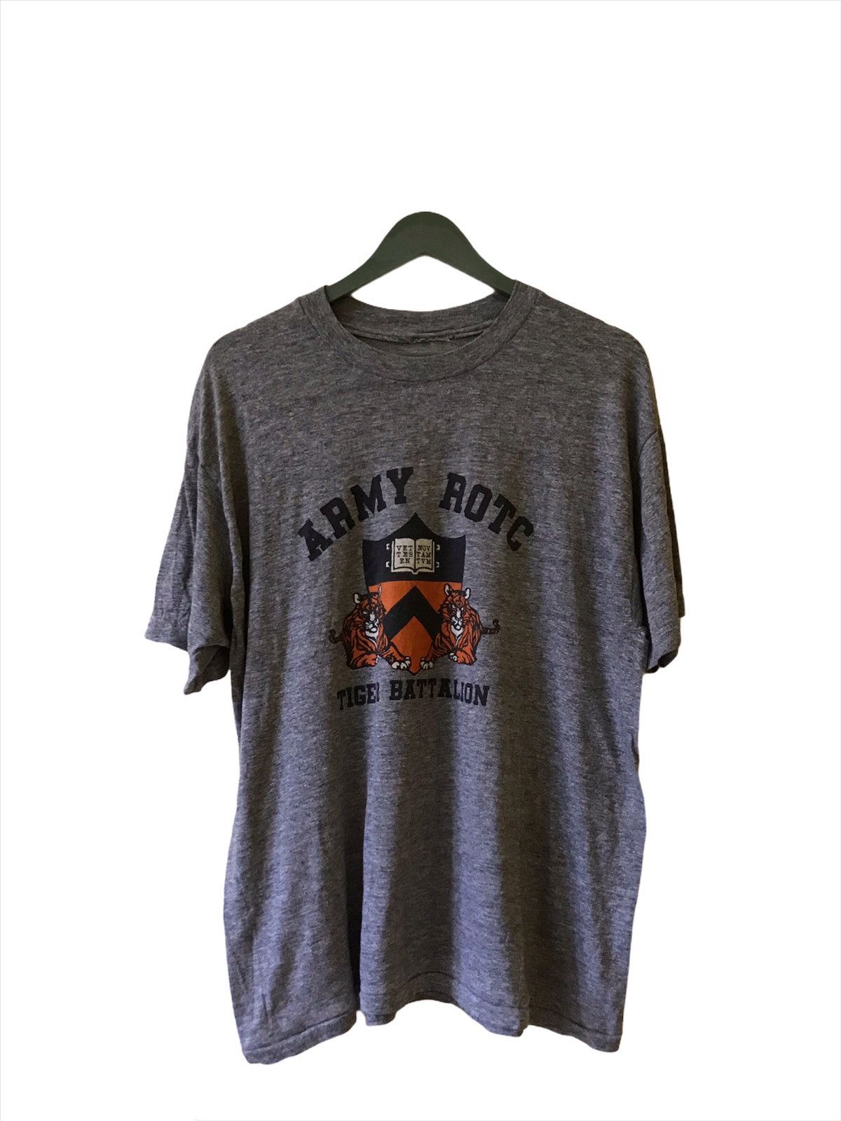 Military × Vintage Vintage Army Rotc Tiger Battalion Tee | Grailed