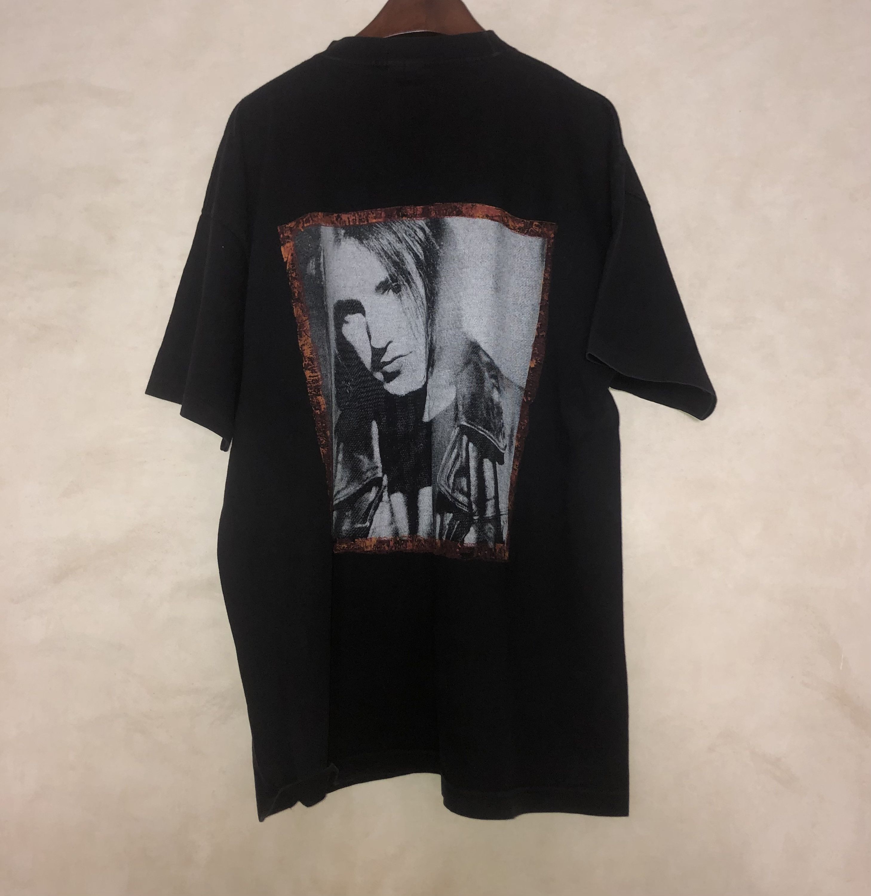 Band Tees × Vintage 90s Nine Inch Nails NIN tee Murina merchandising ...