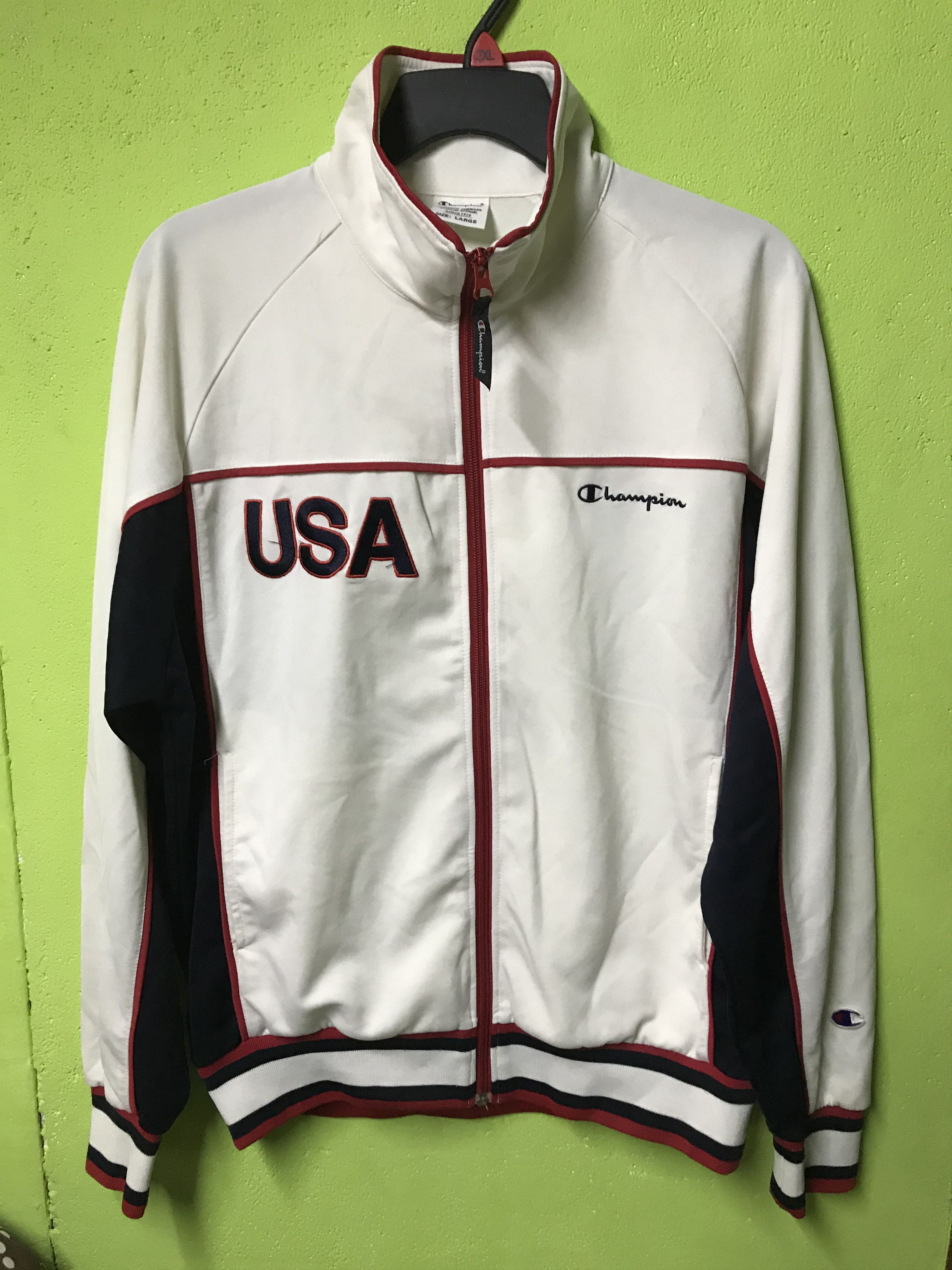 Champion Vintage champion streetwear tracktop | Grailed