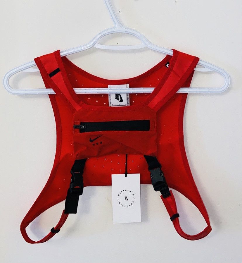 Nike Nike x MMW Chest Rig in Red | Grailed