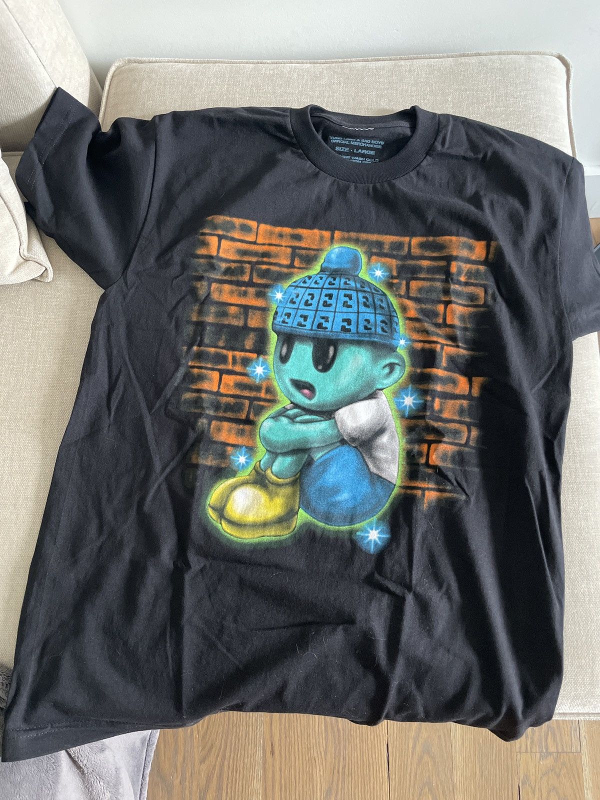 Sad Boys Sbe Merch × Yung Lean Yung Lean x Art Dealer Tee | Grailed