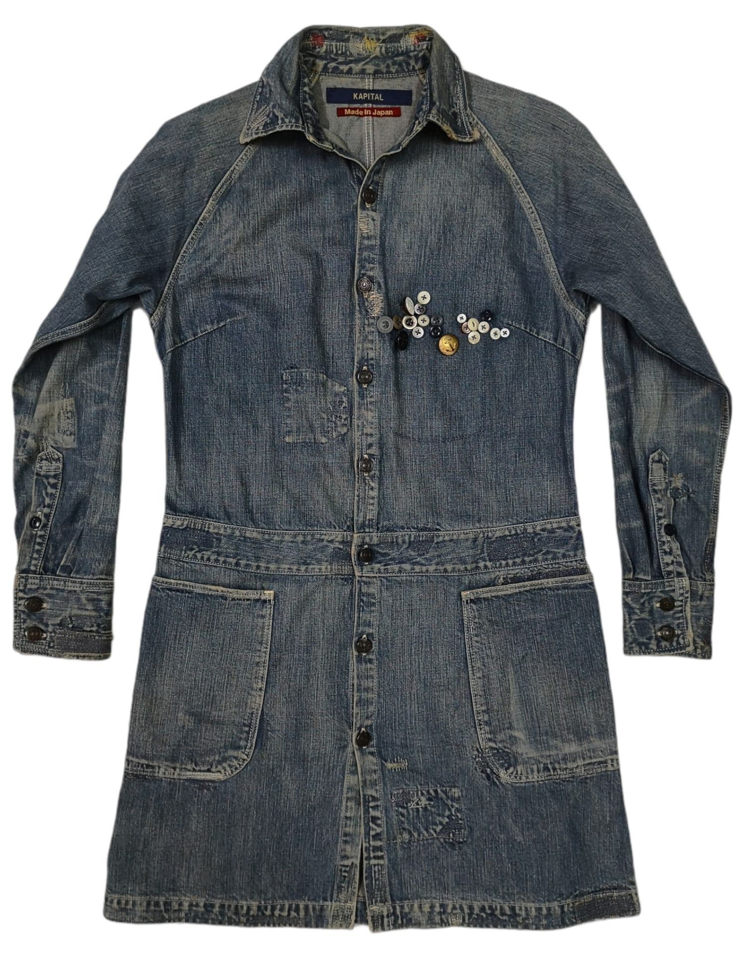 Kapital × Kapital Kountry Kapital Kountry Denim Shop Coat Jacket | Grailed