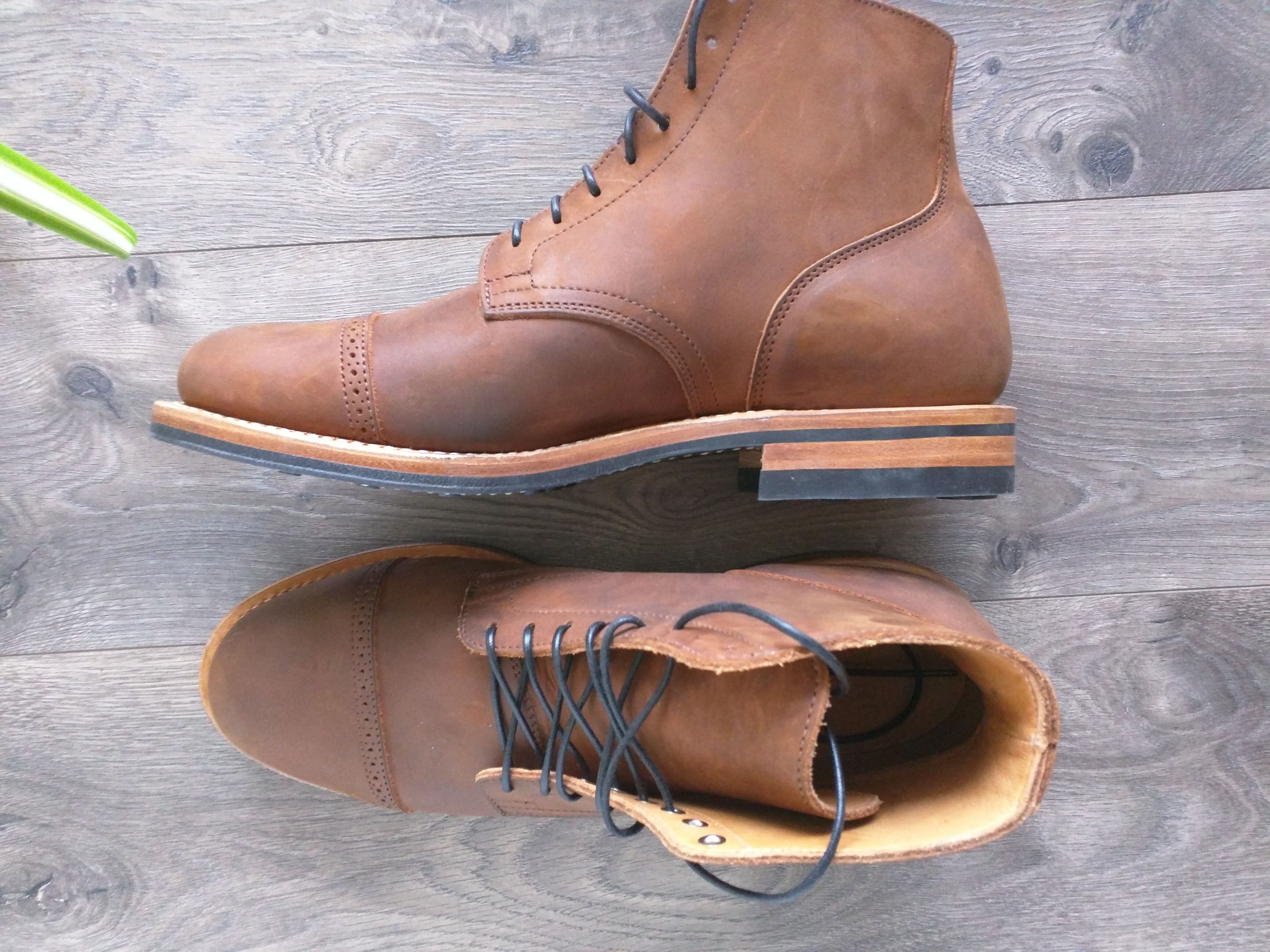 Viberg Aged Bark Service Boot 2030 | Grailed