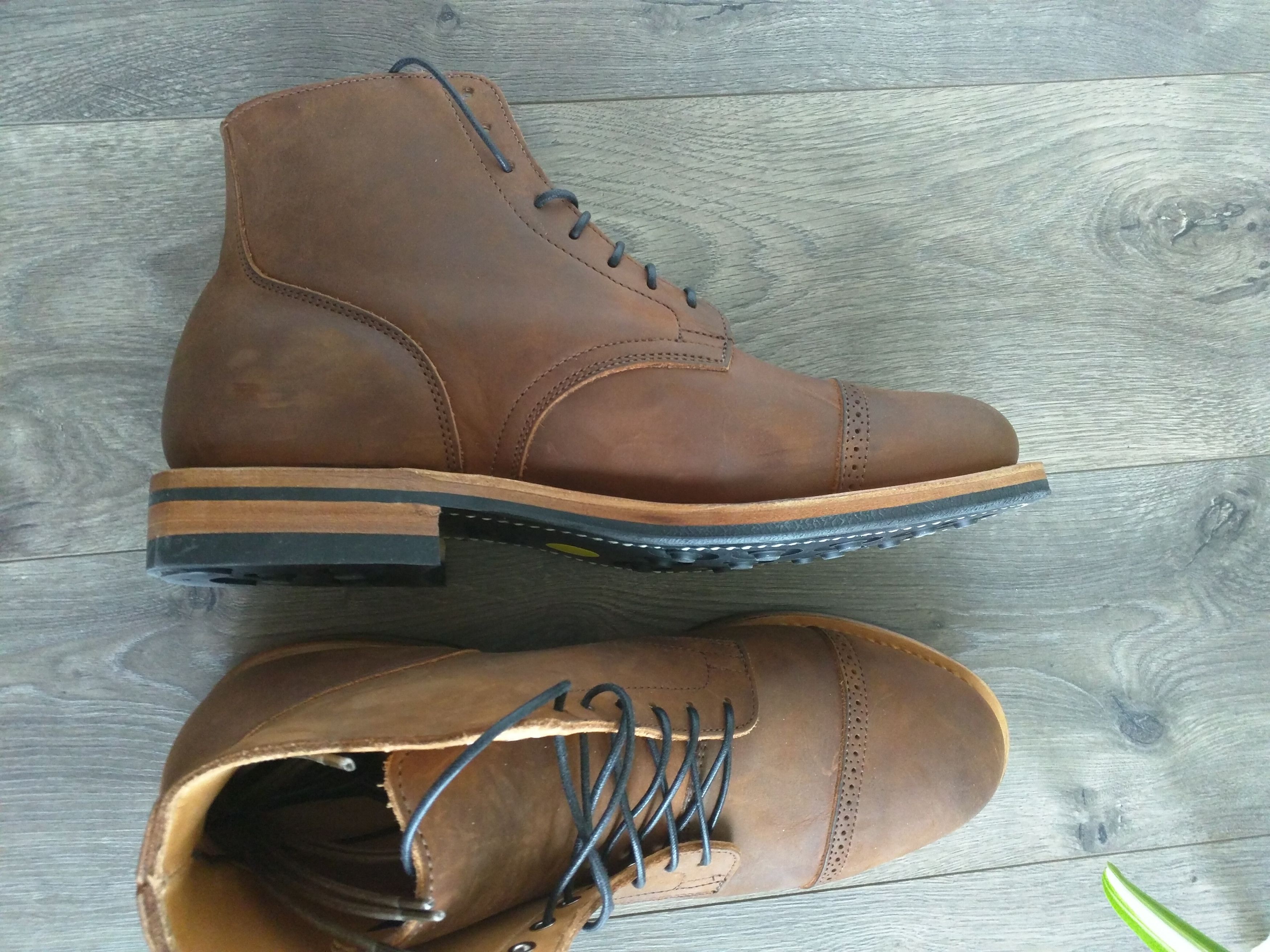 Viberg Aged Bark Service Boot 2030 | Grailed