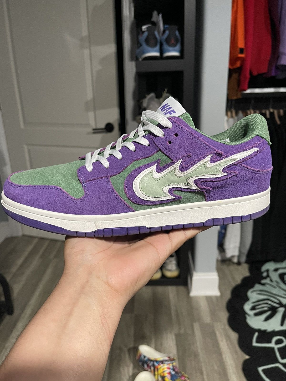 Custom NAF Global 420 Dunk Low bootleg customs | Grailed
