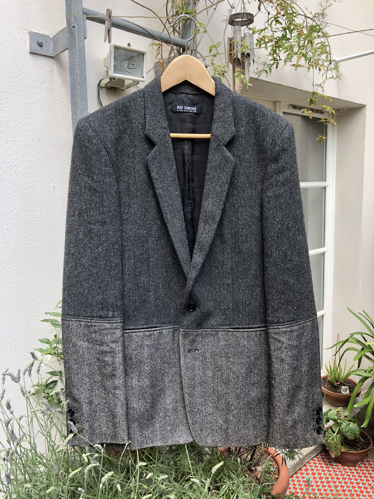 Raf Simons Raf Simons 2 tone archive blazer | Grailed