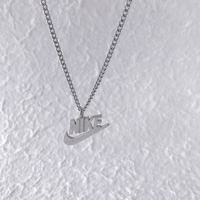 Nike × Streetwear Nike Logo Necklace Swoosh | Grailed