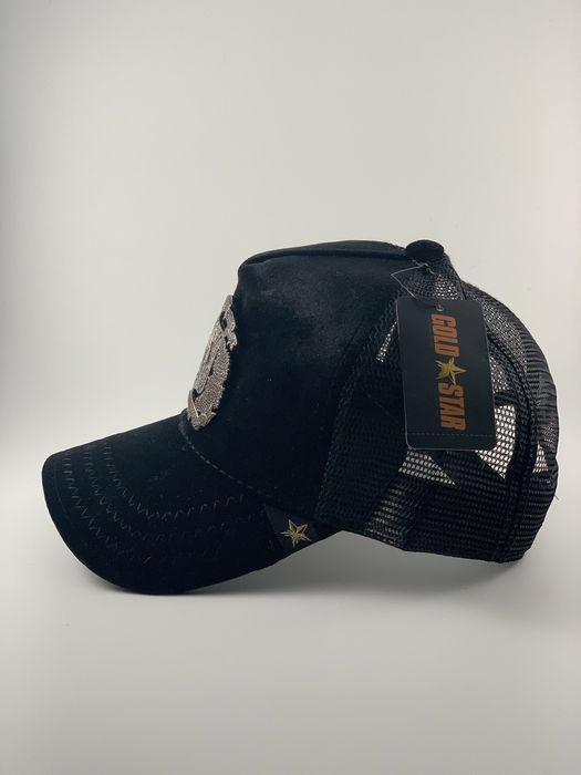 Trucker Hat RHINESTONE ALLBLACK | Grailed
