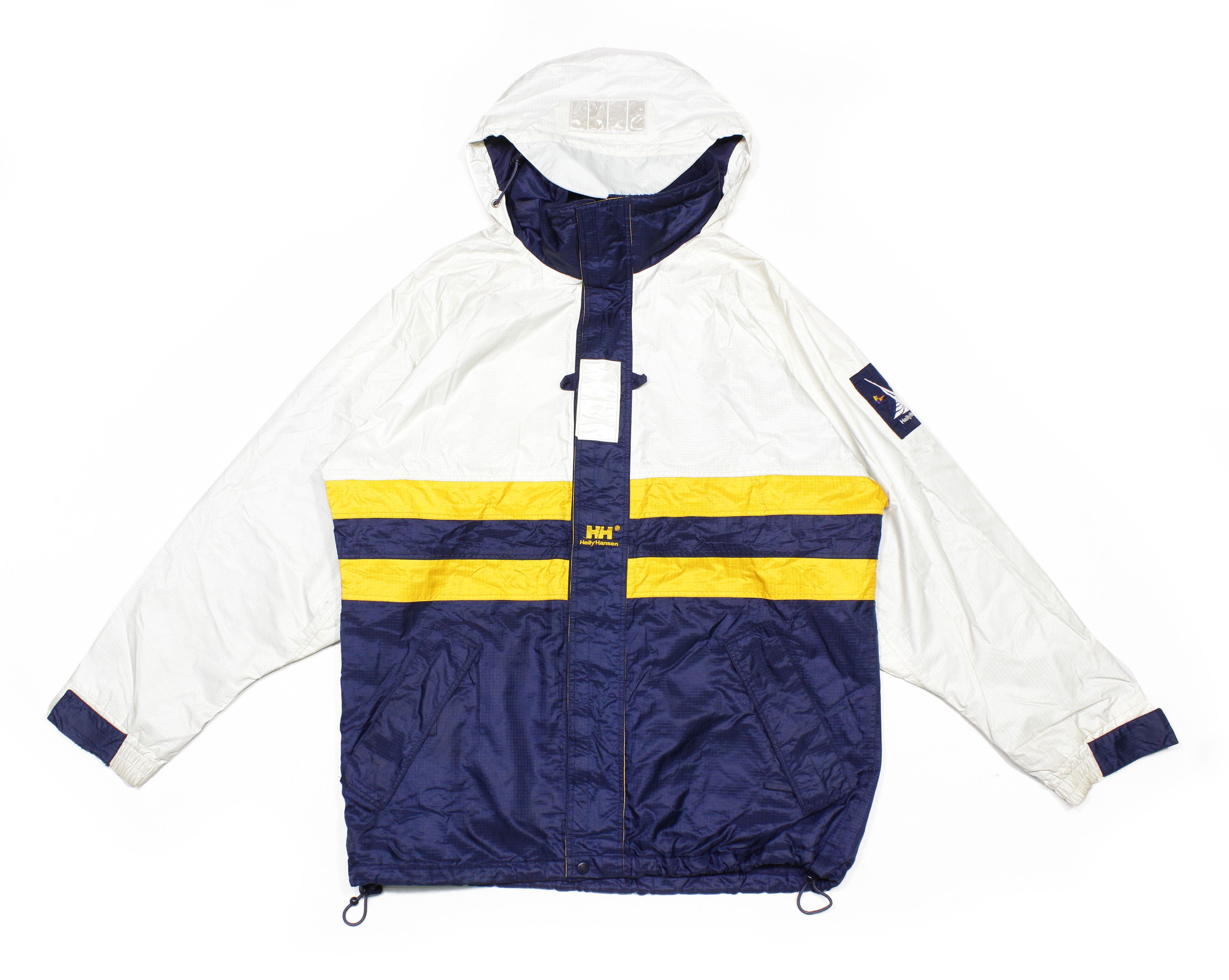 Helly Hansen 90S Logo Sail Jacket Vintage | Grailed