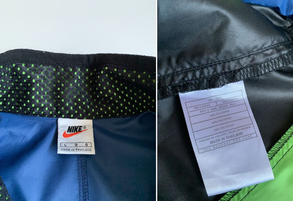 Nike 90s Nike Vintage Reflective Clima-fit Windbreacker Mens | Grailed