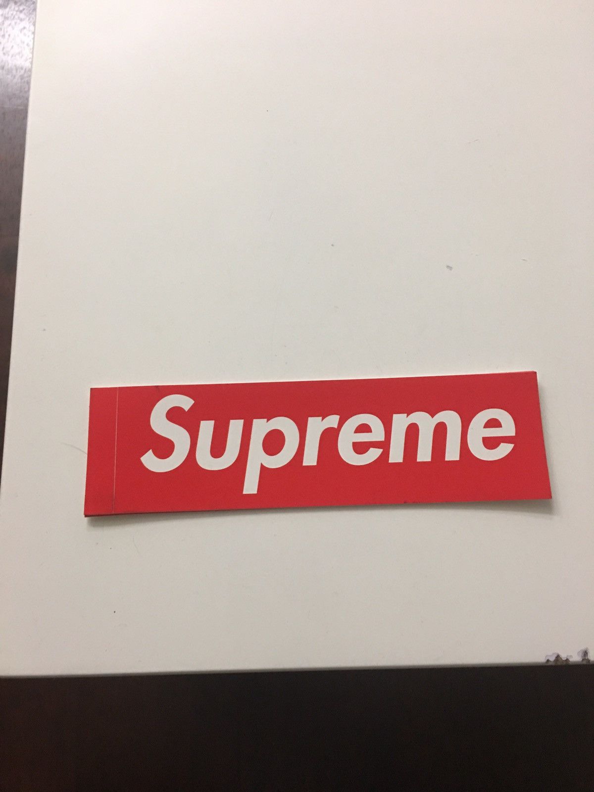 Supreme Supreme Red Box Logo Sticker | Grailed