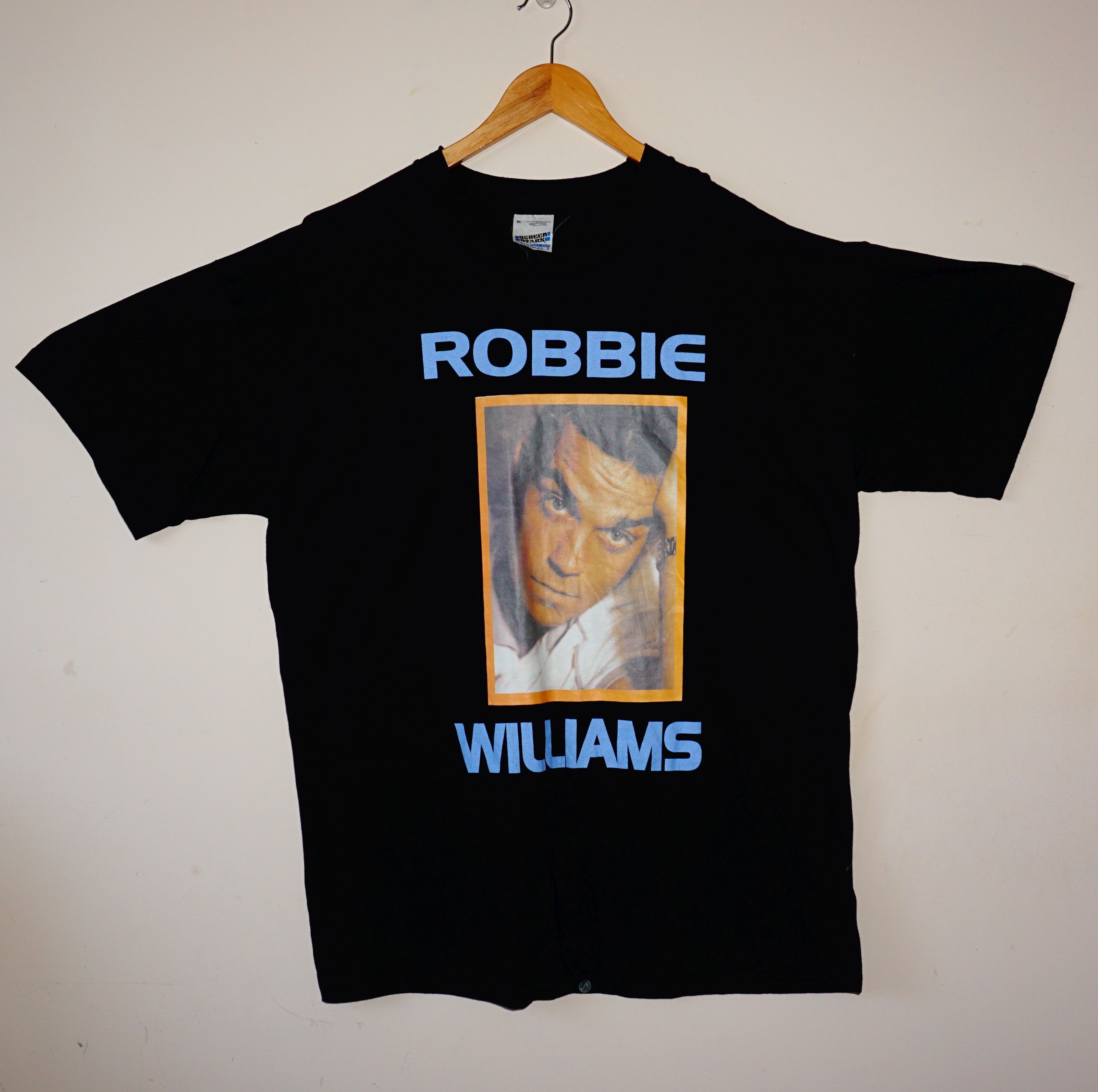 Vintage Robbie Williams 1999 Slane Tour RARE Vintage tshirt | Grailed