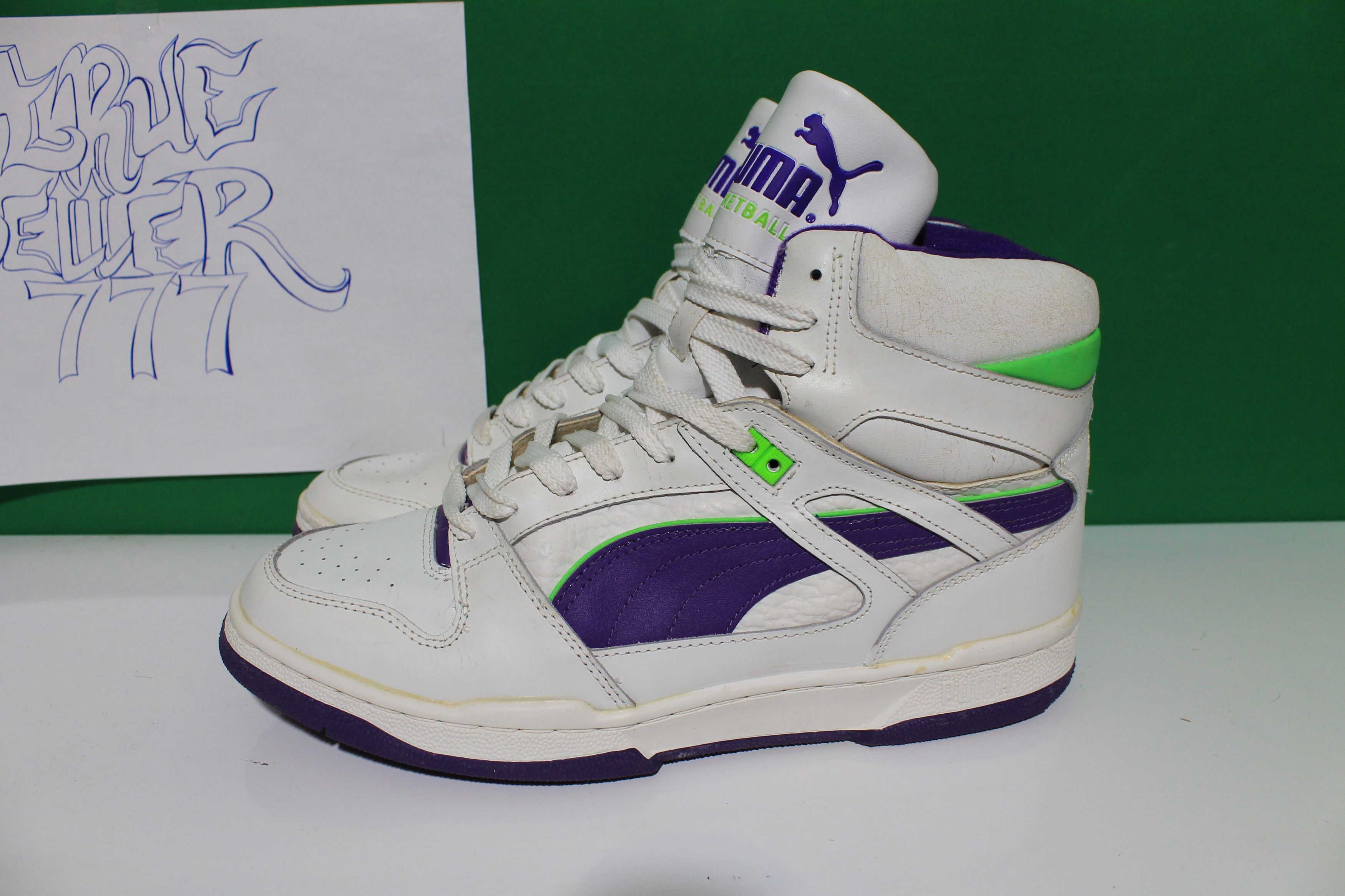 Vintage Vintage Puma Trainers 80s invader HighTop ultra basketball ...