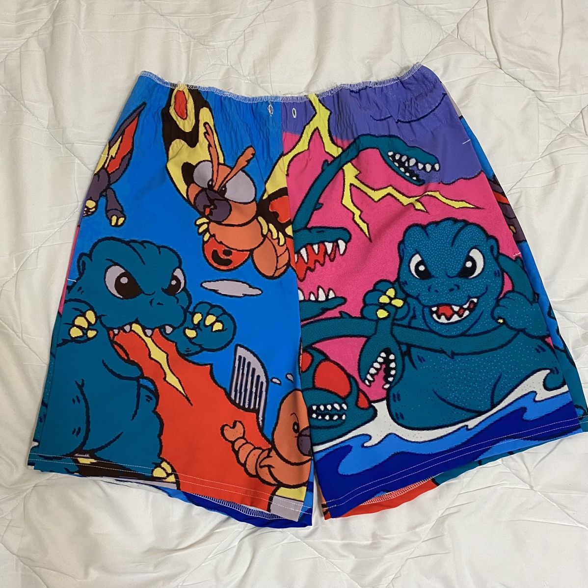 Cartoon Network × Japanese Brand × Rare Kikillo Godzilla Swim trunks ...