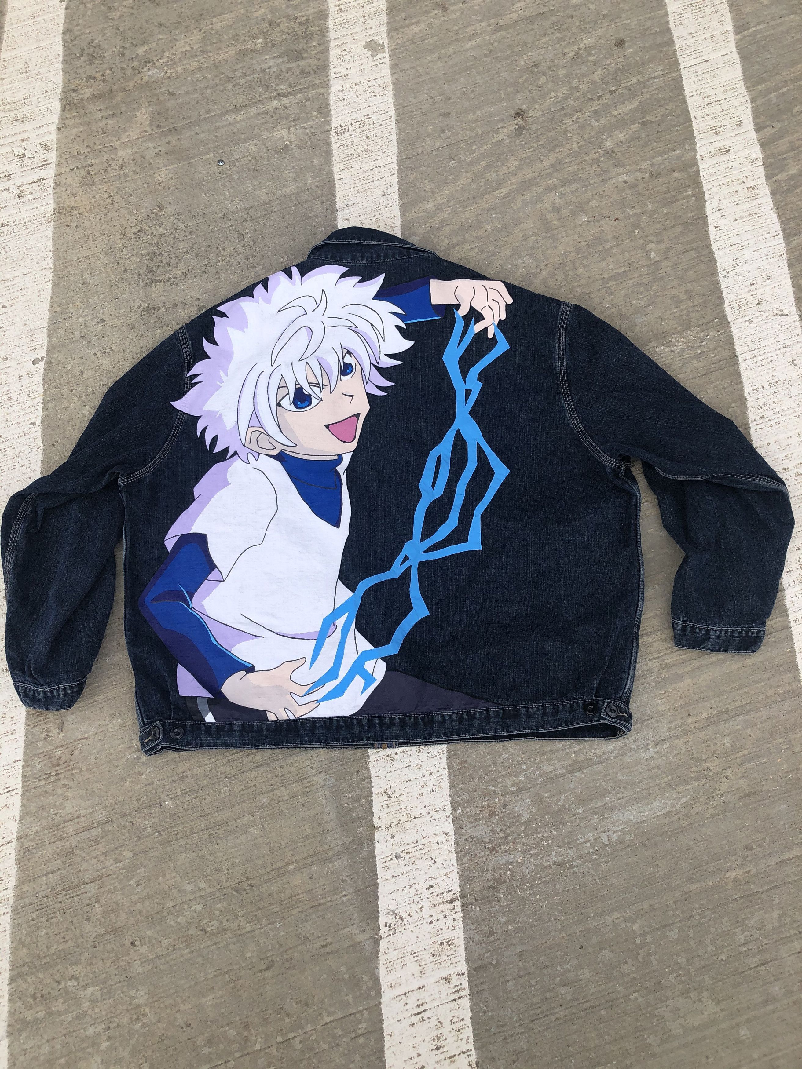 Dickies × Vintage Custom Hand Painted Hunter Hunter Killua Dickies ...